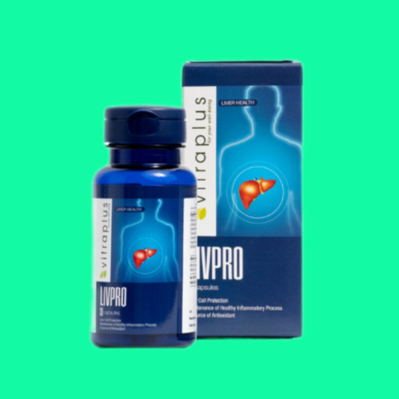 VitraPlus LivPro: Bổ gan, giải độc và tăng cường chức năng gan - Dược ...