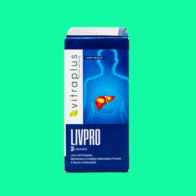 VitraPlus LivPro: Bổ gan, giải độc và tăng cường chức năng gan - Dược ...