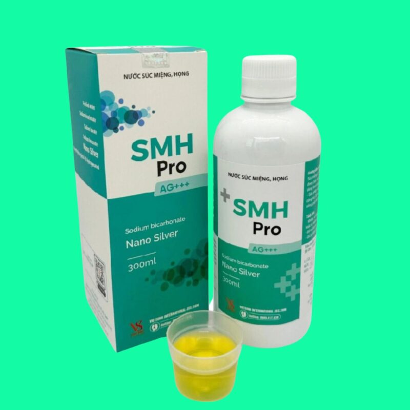 Thuốc SMH pro AG +++ 300mlhỗ trợ vệ sinh răng miệng - Dược sĩ Lưu Văn Hoàng