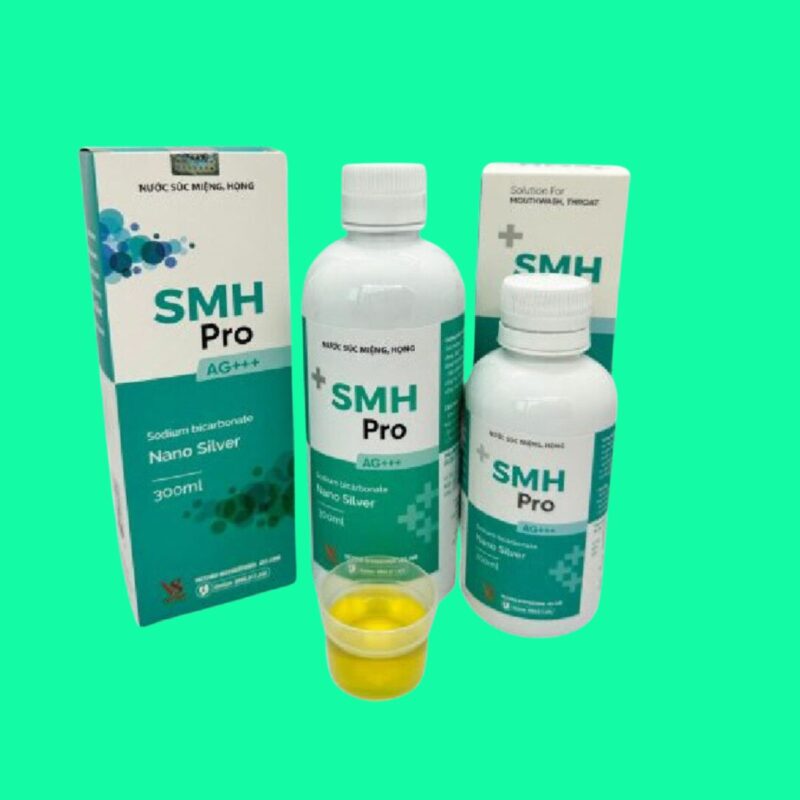 Thuốc SMH pro AG +++ 300mlhỗ trợ vệ sinh răng miệng - Dược sĩ Lưu Văn Hoàng