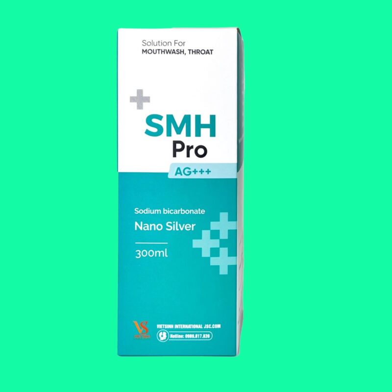 Thuốc SMH pro AG +++ 300mlhỗ trợ vệ sinh răng miệng - Dược sĩ Lưu Văn Hoàng