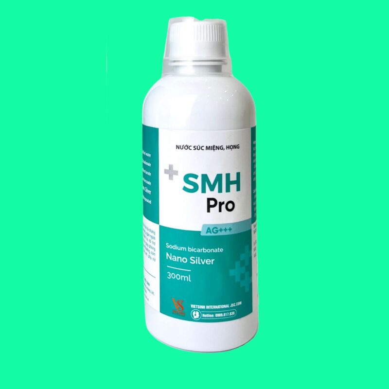 Thuốc SMH pro AG +++ 300mlhỗ trợ vệ sinh răng miệng - Dược sĩ Lưu Văn Hoàng