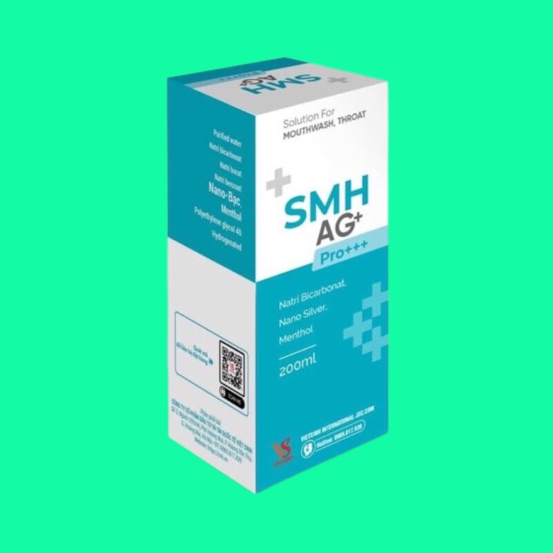 Thuốc SMH pro AG +++ 300mlhỗ trợ vệ sinh răng miệng - Dược sĩ Lưu Văn Hoàng