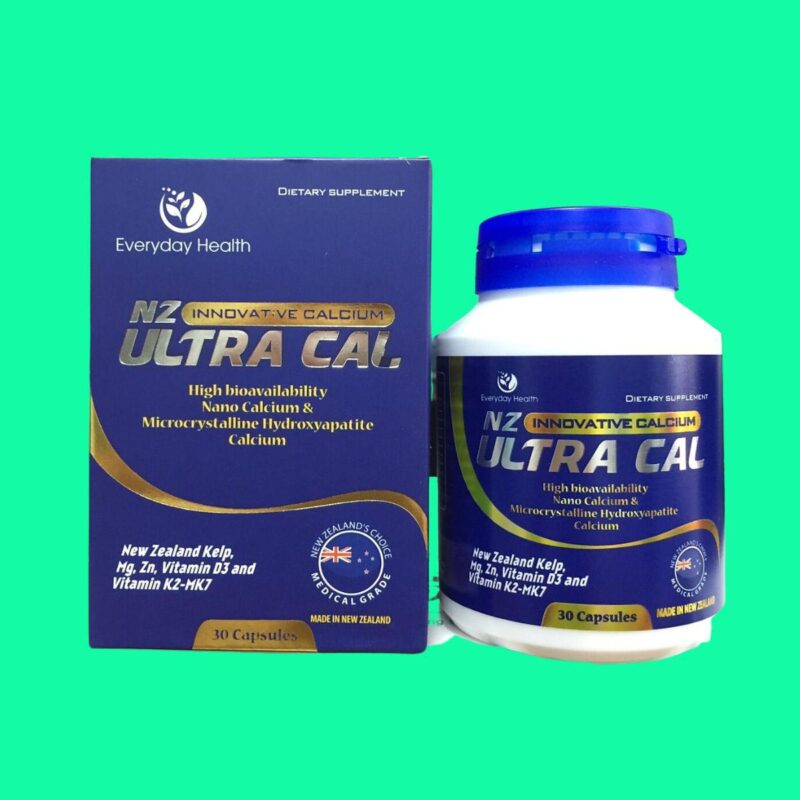Thuốc NZ-Ultra Cal giúp xương chắc khỏe, ngừa loãng xương - Dược sĩ Lưu ...