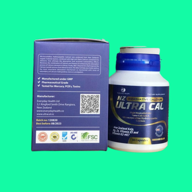 Thuốc NZ-Ultra Cal giúp xương chắc khỏe, ngừa loãng xương - Dược sĩ Lưu ...
