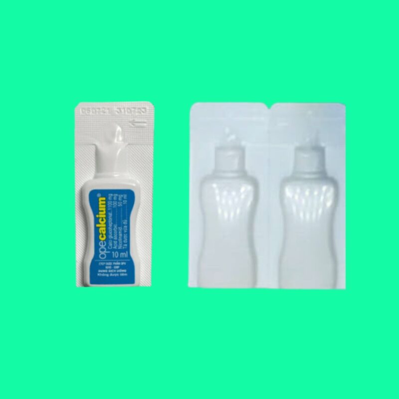 Dung dịch thuốc Opecalcium 10ml bổ sung calci và vitamin - Dược sĩ Lưu ...