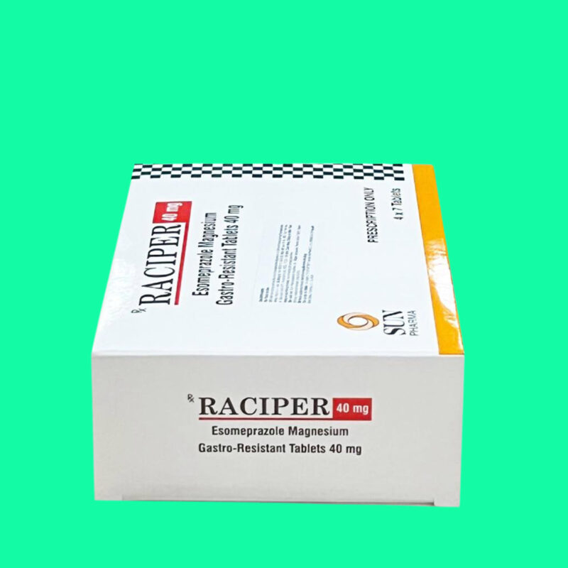 Thuốc Raciper 40mg - Điều trị viêm loét dạ dày - thực quản