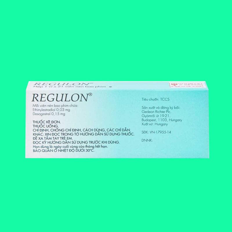 Regulon: thuốc tránh thai hàng ngày - Dược sĩ Lưu Văn Hoàng