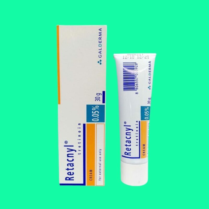 Thuốc Retacnyl 0.05% điều trị mụn, ngăn ngừa lão hóa da - Dược sĩ Lưu ...