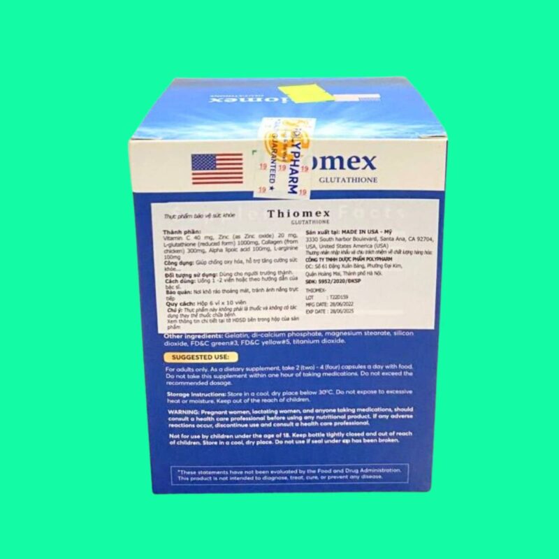 Thiomex tăng sức đề kháng, bảo vệ gan - Dược sĩ Lưu Văn Hoàng