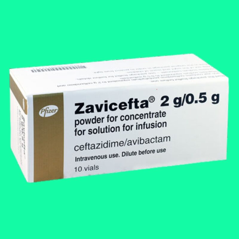 Zavicefta 2g/0,5g Thuốc Zavicefta 2g/0,5g điều trị viêm phổi bệnh viện ...