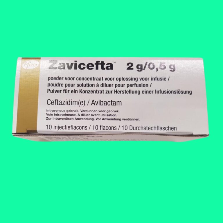 Zavicefta 2g/0,5g Thuốc Zavicefta 2g/0,5g điều trị viêm phổi bệnh viện ...