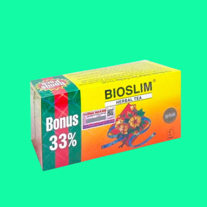 Trà Bảo Tú Lệ Bioslim Herbal Tea - Hỗ trợ nhuận tràng, tiêu mỡ - Dược ...