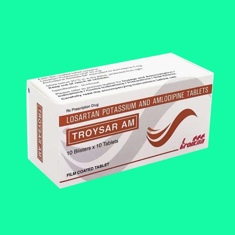 Troysar AM: Thuốc điều trị tăng huyết áp - Dược sĩ Lưu Văn Hoàng