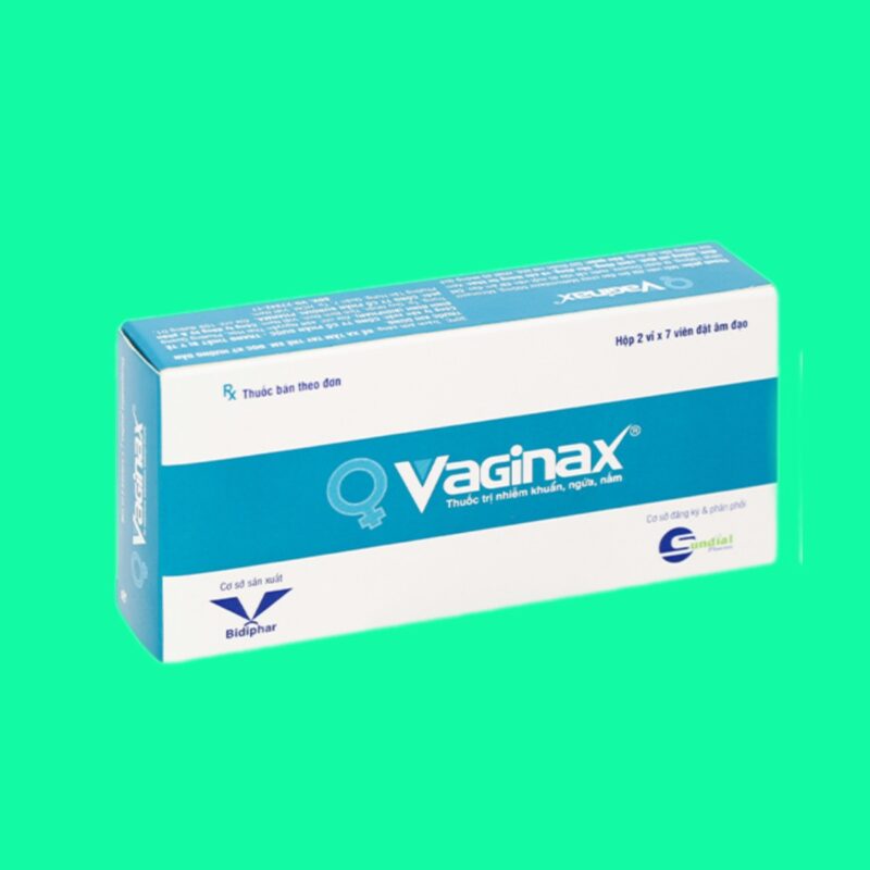 Viên đặt Vaginax: Điều trị tình trạng nhiễm nấm âm đạo - Dược sĩ Lưu ...