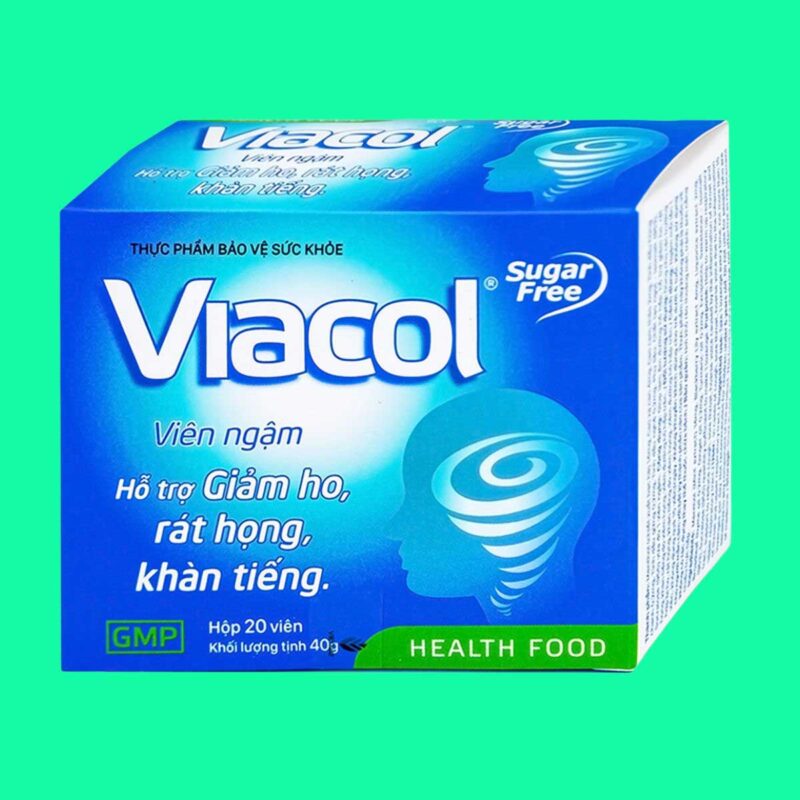 Thuốc Viên Ngậm Viacol giúp giảm ho, đau rát họng - Dược sĩ Lưu Văn Hoàng