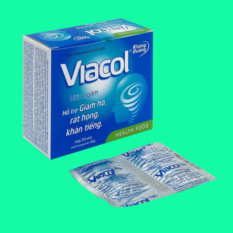 Thuốc Viên Ngậm Viacol giúp giảm ho, đau rát họng - Dược sĩ Lưu Văn Hoàng