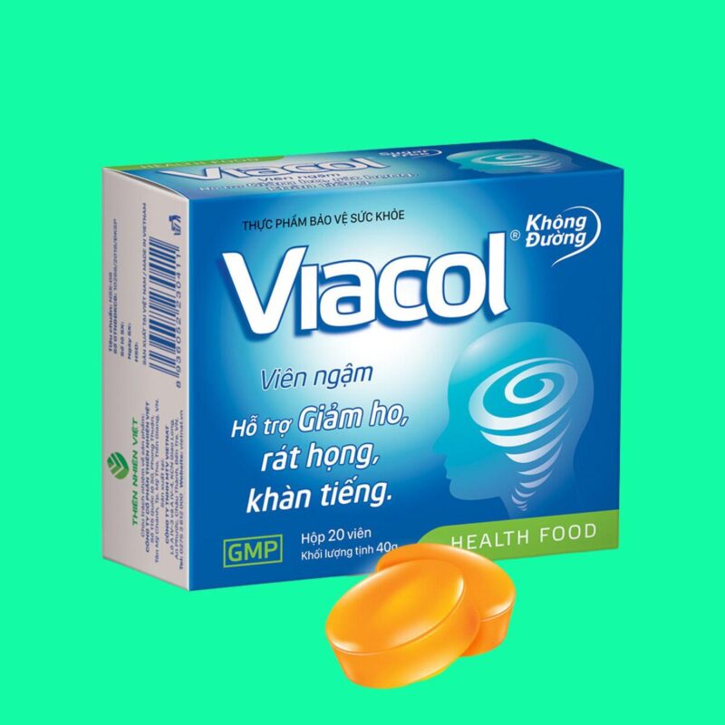 Thuốc Viên Ngậm Viacol giúp giảm ho, đau rát họng - Dược sĩ Lưu Văn Hoàng