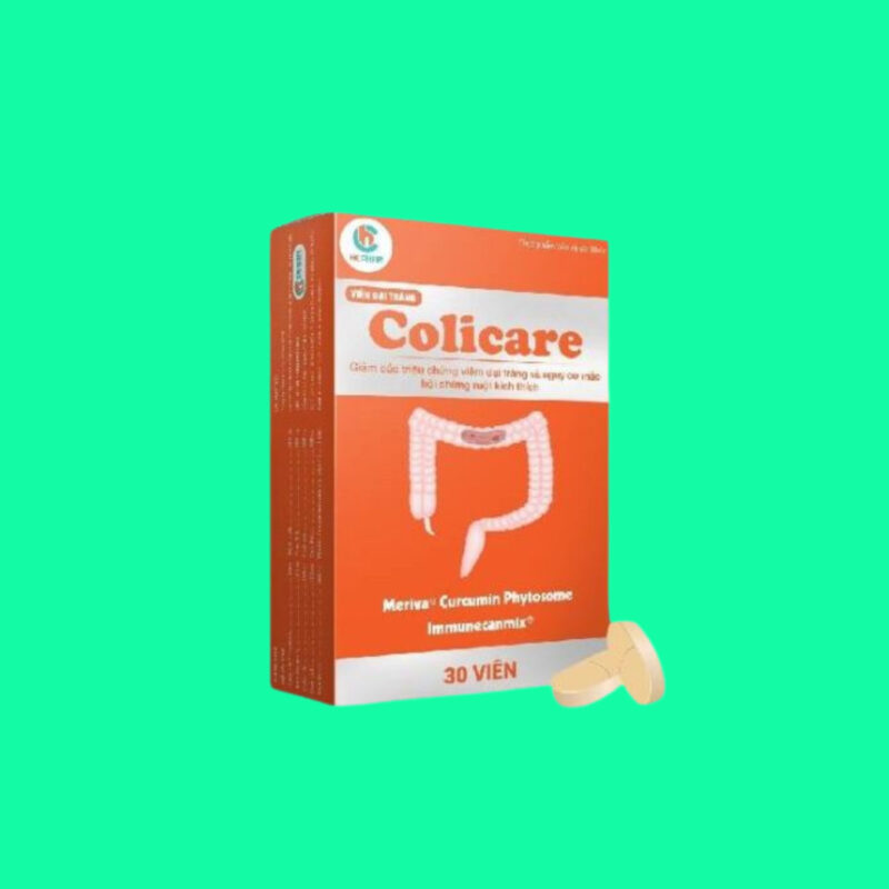 Viên đại tràng Colicare - Hỗ trợ giảm triệu chứng viêm đại tràng - Dược ...