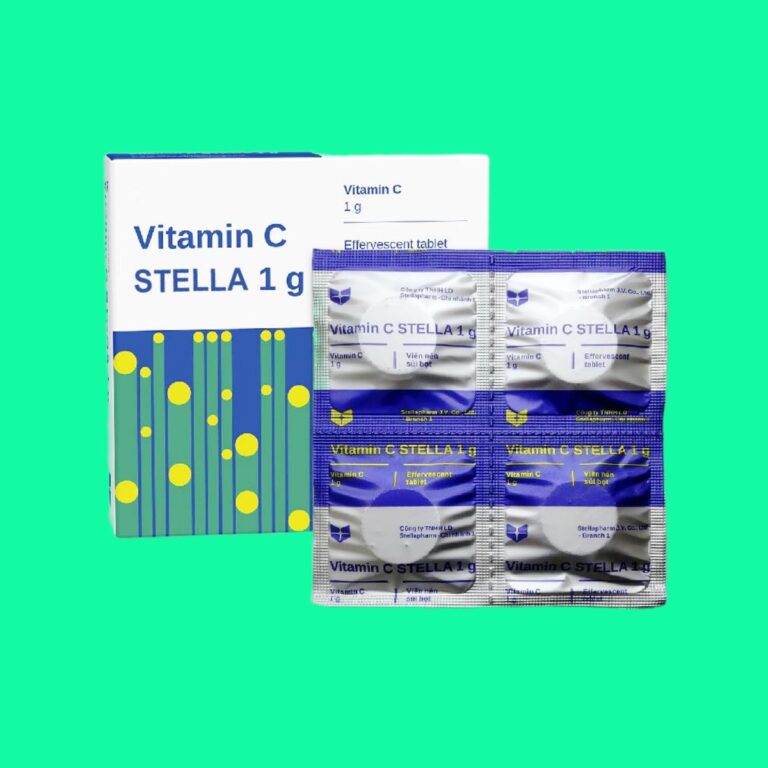 Thuốc Vitamin C Stella 1g: Bổ sung và điều trị tình trạng thiếu viatmin ...