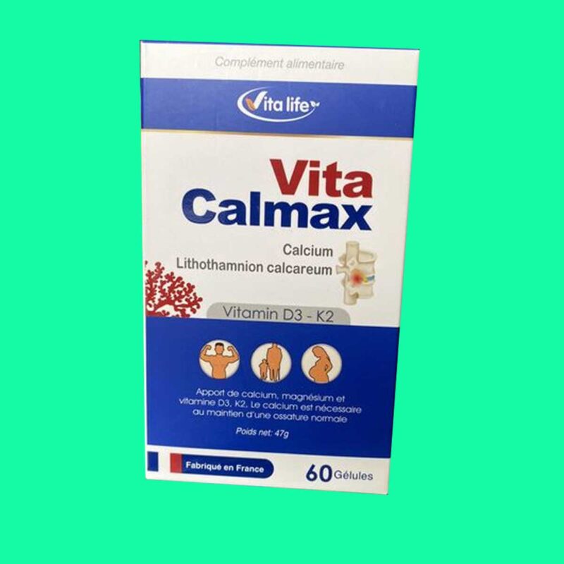 Vita Calmax: Viên uống bổ sung Canxi đến từ Tảo biển - Dược sĩ Lưu Văn ...