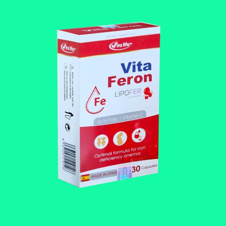 Vita Feron: Viên uống bổ sung sắt cho cơ thể - Dược sĩ Lưu Văn Hoàng