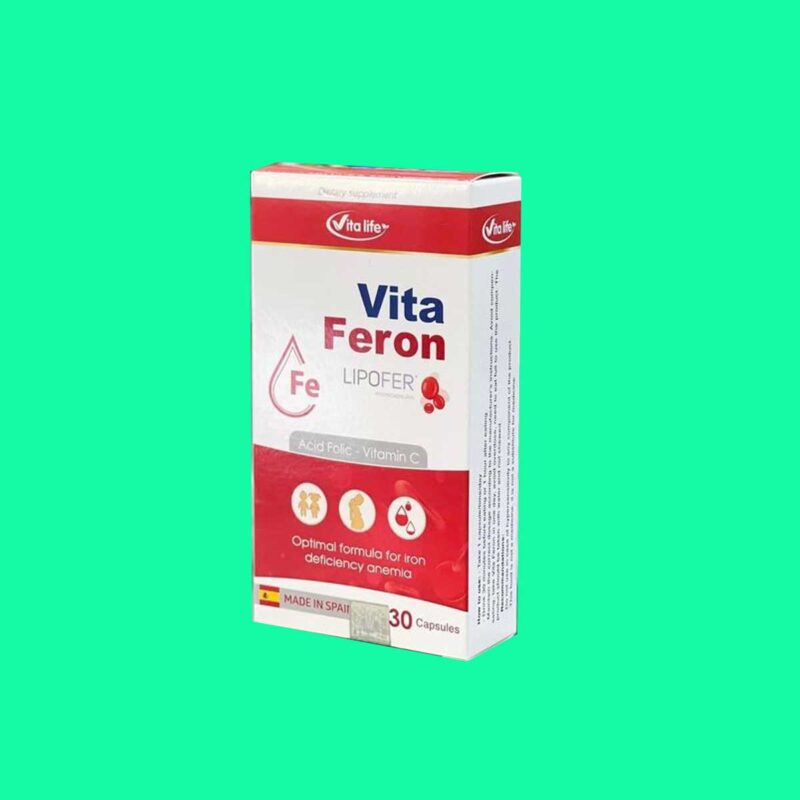 Vita Feron: Viên uống bổ sung sắt cho cơ thể - Dược sĩ Lưu Văn Hoàng
