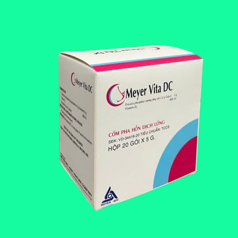 Thuốc Meyer Vita DC bổ sung canxi và vitamin D3 - Dược sĩ Lưu Văn Hoàng