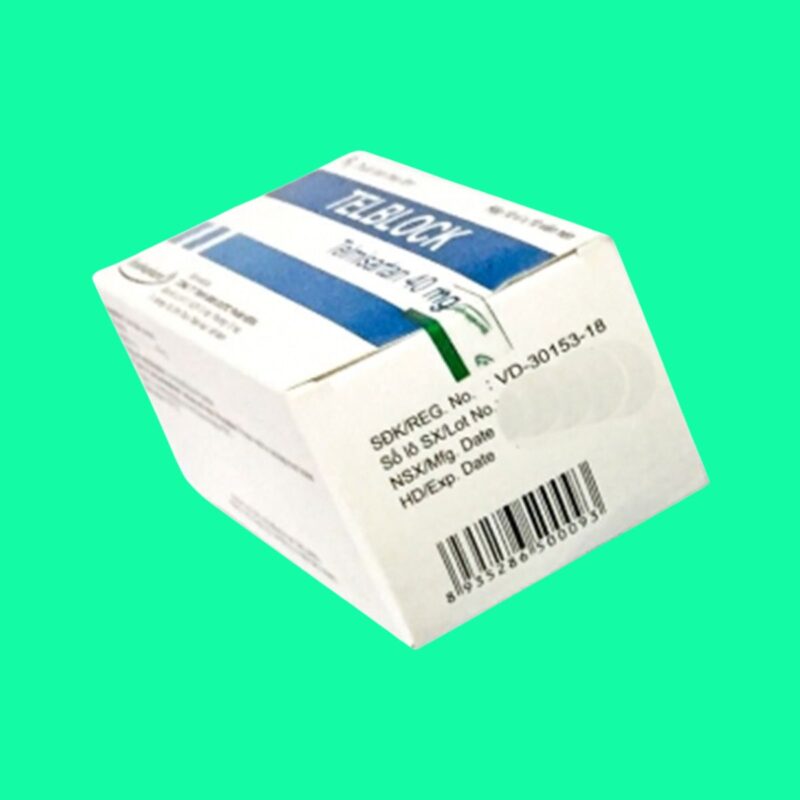 Thuốc Telblock 40mg trị tăng huyết áp - Dược sĩ Lưu Văn Hoàng