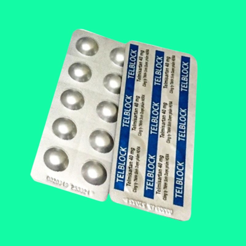 Thuốc Telblock 40mg trị tăng huyết áp - Dược sĩ Lưu Văn Hoàng