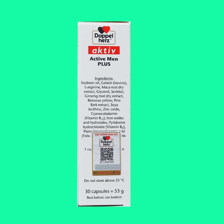 Active Men Plus: Hỗ trợ điều trị sinh lý yếu ở nam giới - Dược sĩ Lưu ...