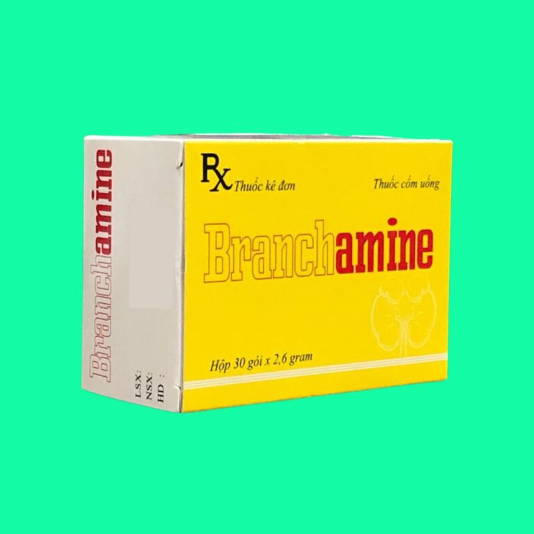 Thuốc Branchamine bổ sung axit amin cho người suy thận - Dược sĩ Lưu ...