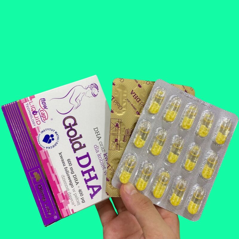 Gold DHA Olimp Labs bổ sung DHA và Folate cho mẹ bầu - Dược sĩ Lưu Văn ...