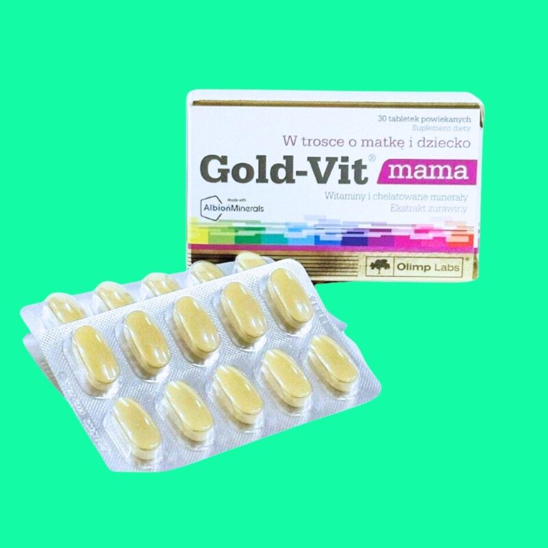 Gold-Vit Mama bổ sung vitamin và khoáng chất cho mẹ - Dược sĩ Lưu Văn Hoàng