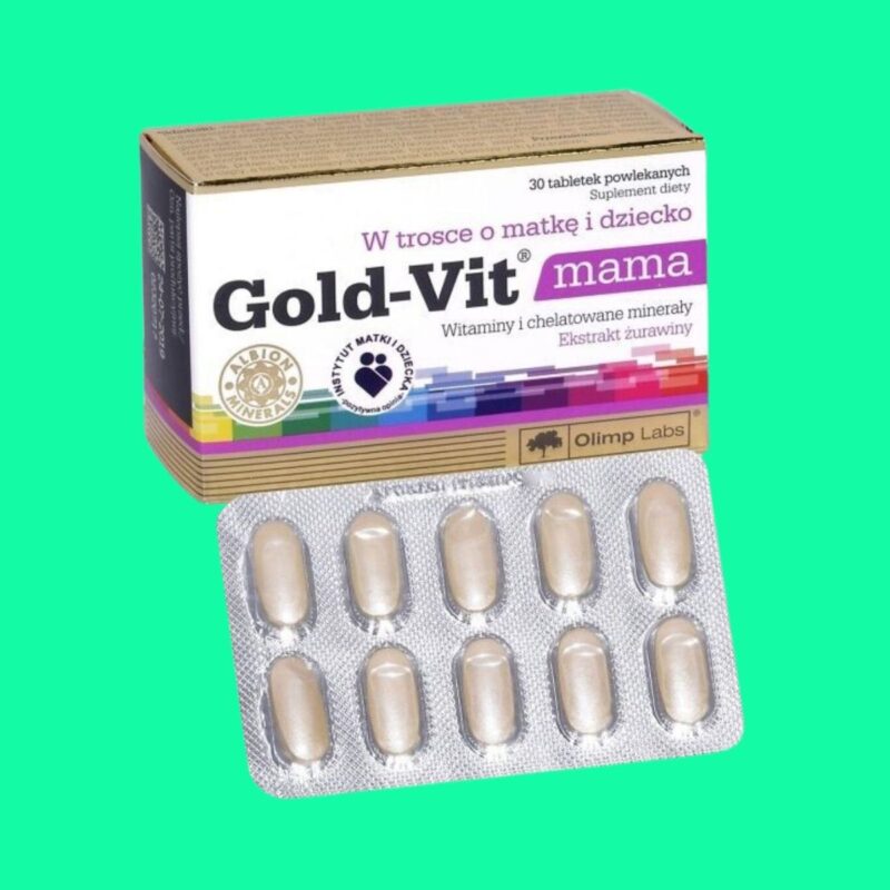 Gold-Vit Mama bổ sung vitamin và khoáng chất cho mẹ - Dược sĩ Lưu Văn Hoàng