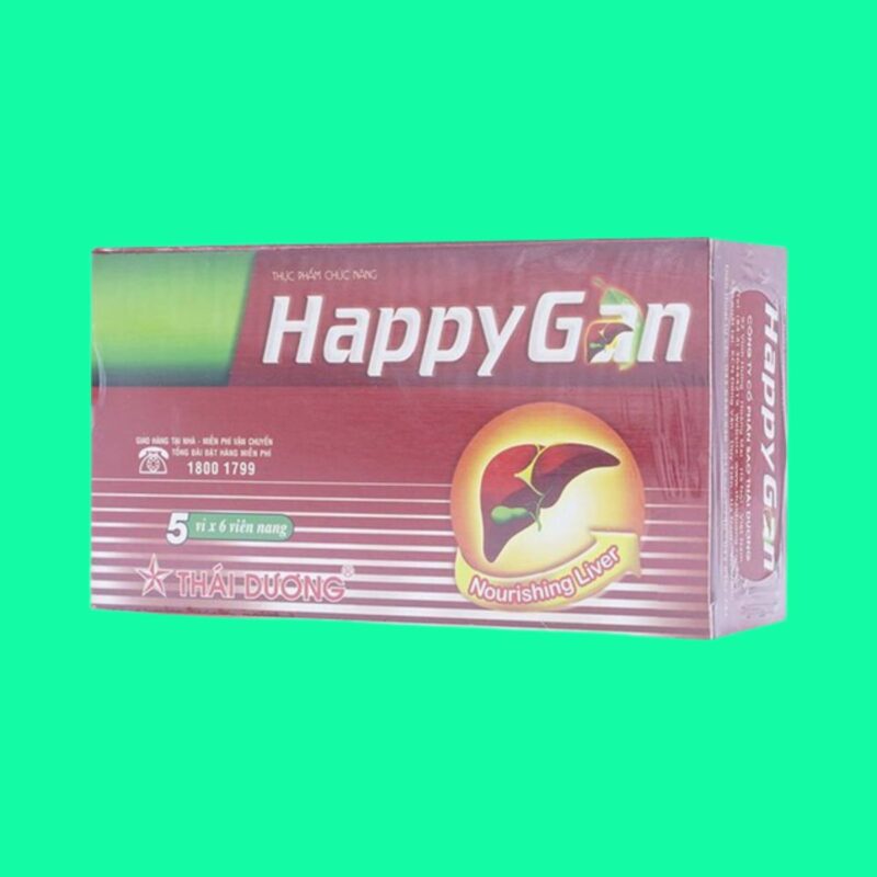 Happy Gan Sao Thái Dương tăng cường chức năng gan - Dược sĩ Lưu Văn Hoàng
