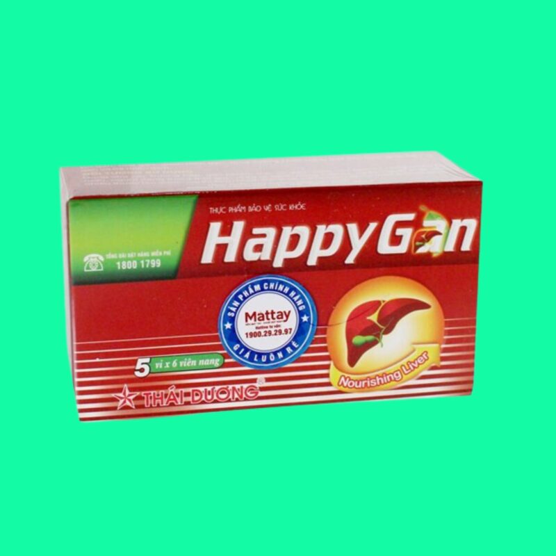 Happy Gan Sao Thái Dương tăng cường chức năng gan - Dược sĩ Lưu Văn Hoàng