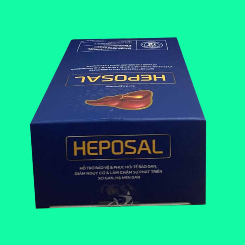 Thuốc bổ gan Heposal giúp tăng cường chức năng gan - Dược sĩ Lưu Văn Hoàng