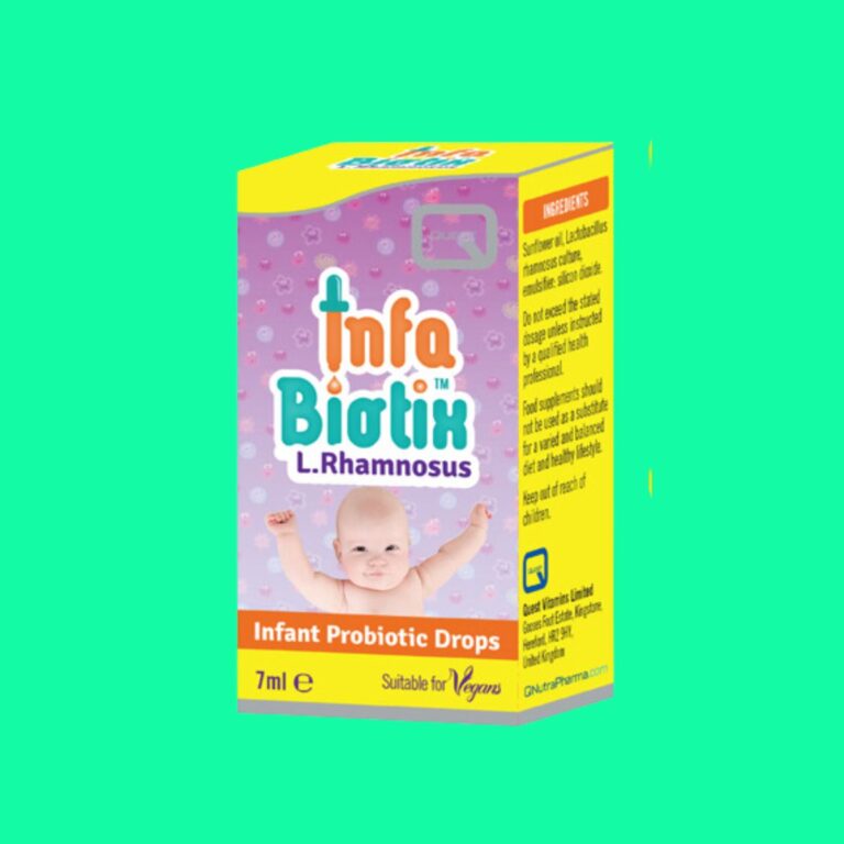 Men vi sinh InfaBiotix 7ml bổ sung lợi khuẩn cho bé - Dược sĩ Lưu Văn Hoàng