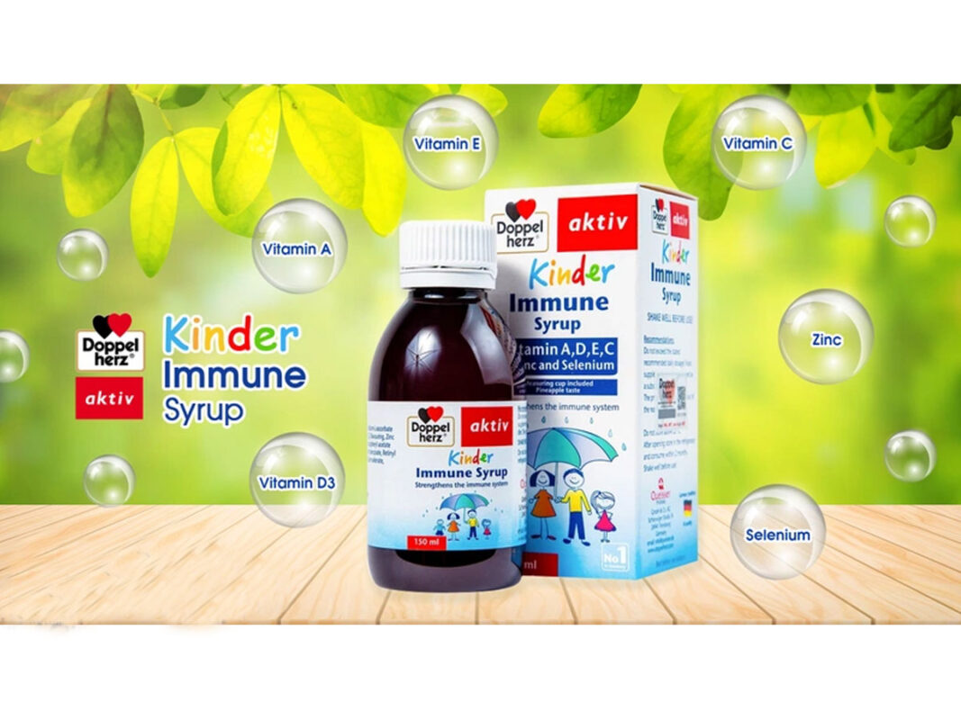 Kinder Immune Syrup 150ml hỗ trợ duy trì và phục hồi sức khoẻ cho trẻ ...