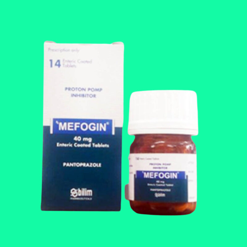 Thuốc Mefogin 40mg - Điều trị triệu chứng viêm loét dạ dày - tá tràng
