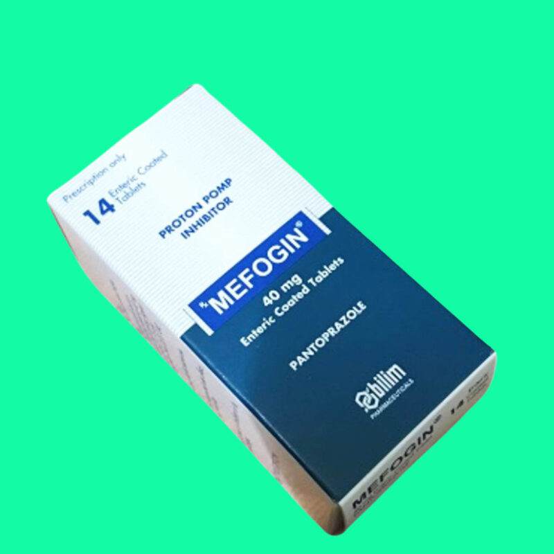 Thuốc Mefogin 40mg - Điều trị triệu chứng viêm loét dạ dày - tá tràng