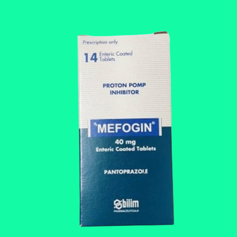 Thuốc Mefogin 40mg - Điều trị triệu chứng viêm loét dạ dày - tá tràng