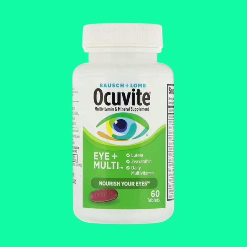 Ocuvite Eye + Multi thêm dưỡng chất, mắt khỏe hơn - Dược sĩ Lưu Văn Hoàng