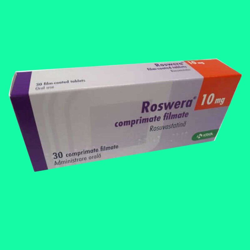 Roswera 10mg: Thuốc điều trị tăng Cholesterol - Dược sĩ Lưu Văn Hoàng