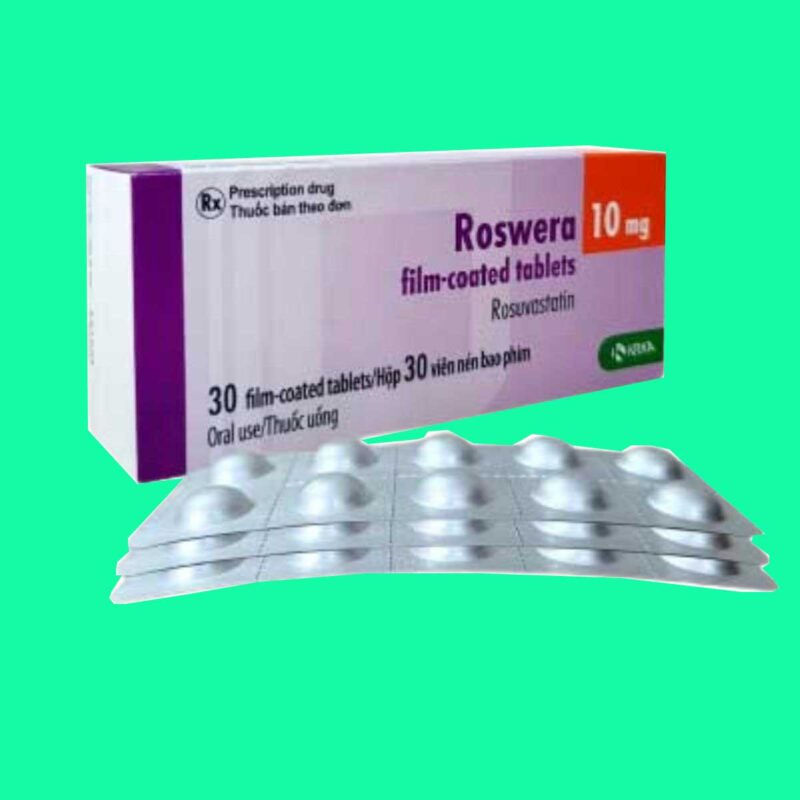 Roswera 10mg: Thuốc điều trị tăng Cholesterol - Dược sĩ Lưu Văn Hoàng