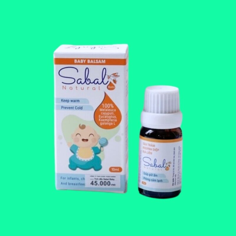 Thuốc Sabal Baby Natural giữ ấm, ngừa lạnh cho trẻ - Dược sĩ Lưu Văn Hoàng