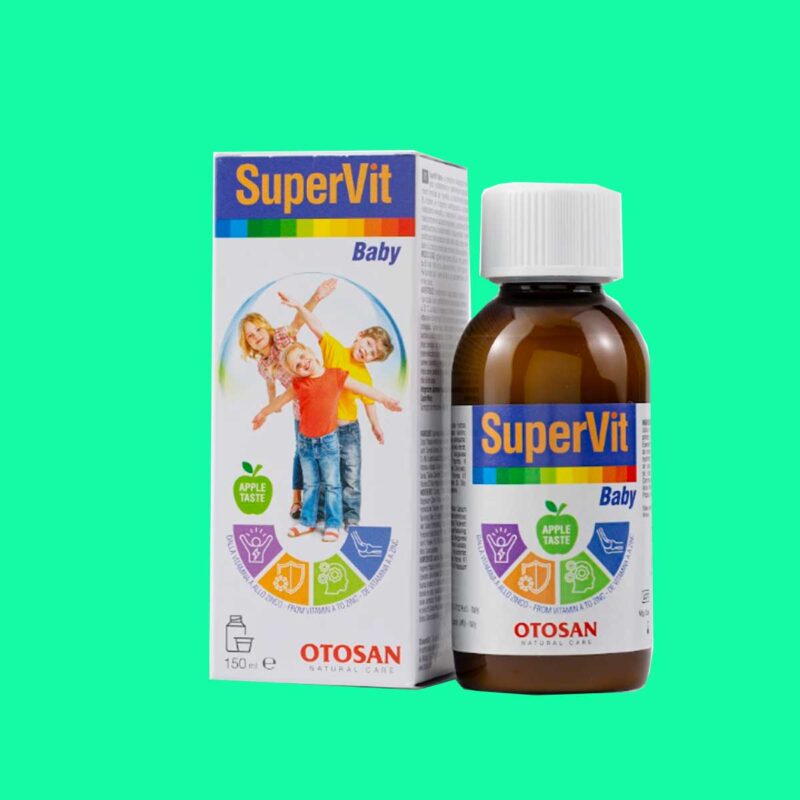 SuperVit baby: Bổ sung vitamin và khoáng chất thiết yếu cho trẻ nhỏ ...