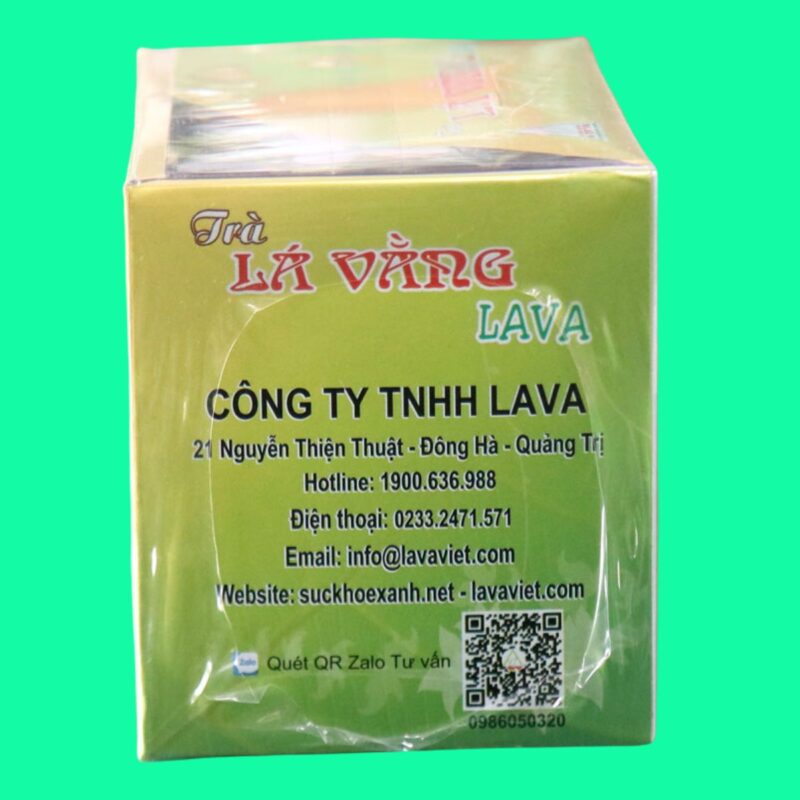 Thuốc Trà Lá Vằng LAVA hỗ trợ ngăn ngừa bệnh tim mạch - Dược sĩ Lưu Văn ...