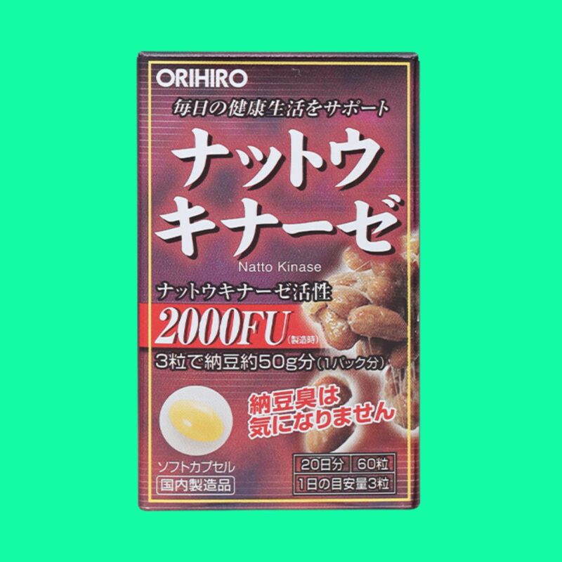 Thuốc Nattokinase 2000FU Orihiro - Dược sĩ Lưu Văn Hoàng